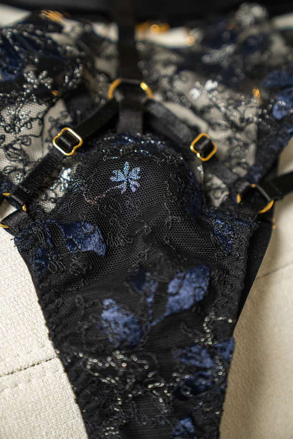 Vita High Waist Thong Black | Undergarments Collection 2022 | Maison D'Vie