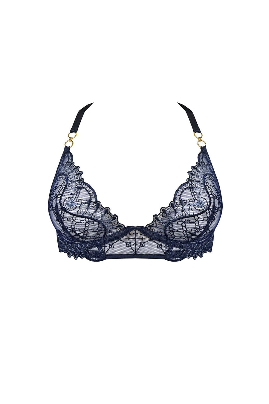 Mari Soft Cup Bra Navy Blue | Bras Collection 2023 | Maison D'Vie